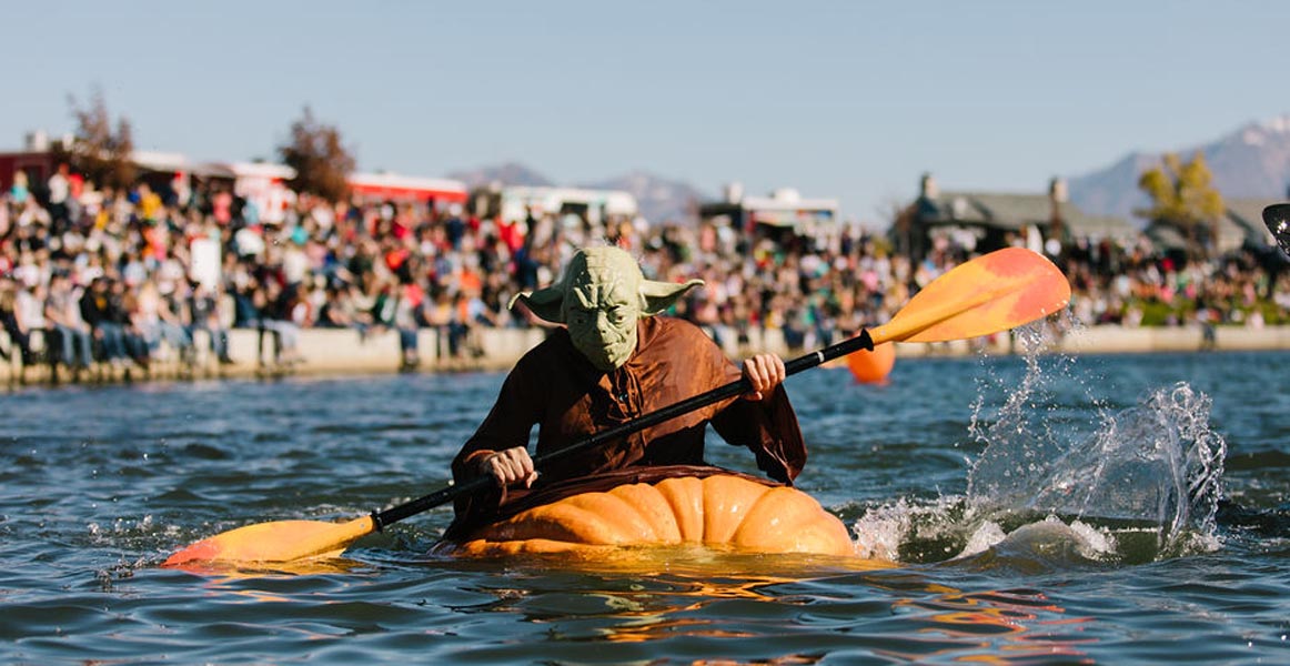 Ginormous Pumpkin Regatta Sails to Daybreak - Daybreak Utah Homes