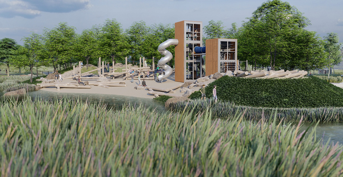 The Watercourse is filling, which is quite thrilling - Daybreak Utah Homes