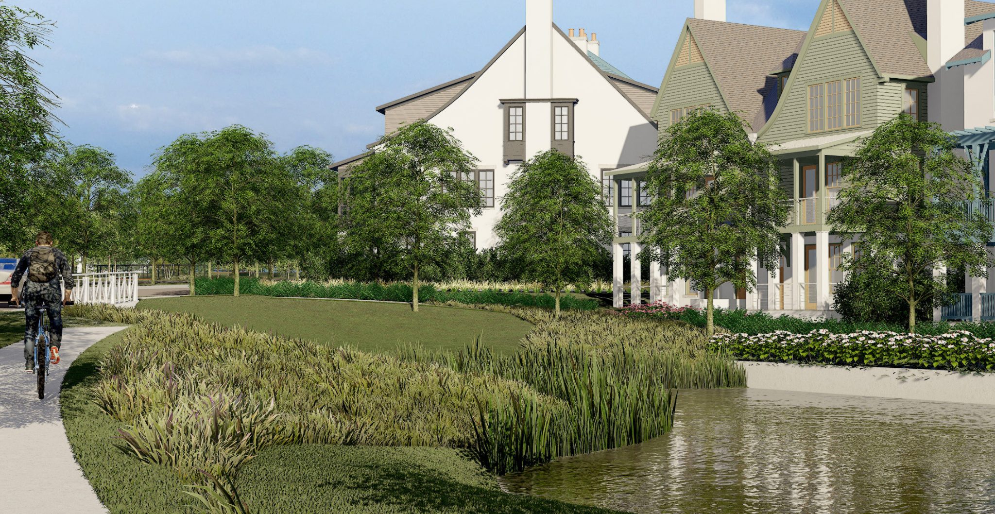 The Watercourse is filling, which is quite thrilling - Daybreak Utah Homes