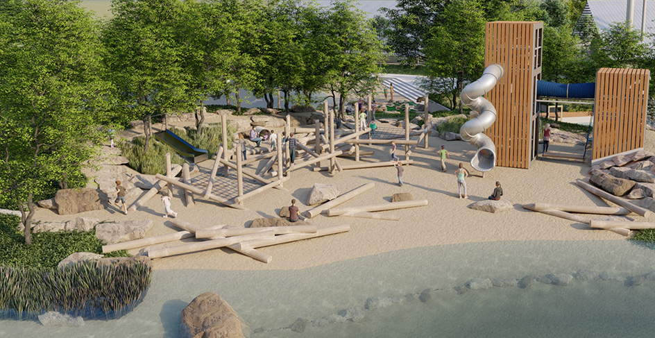 Lookout Park: Little Island, Big Adventure - Daybreak Utah Homes