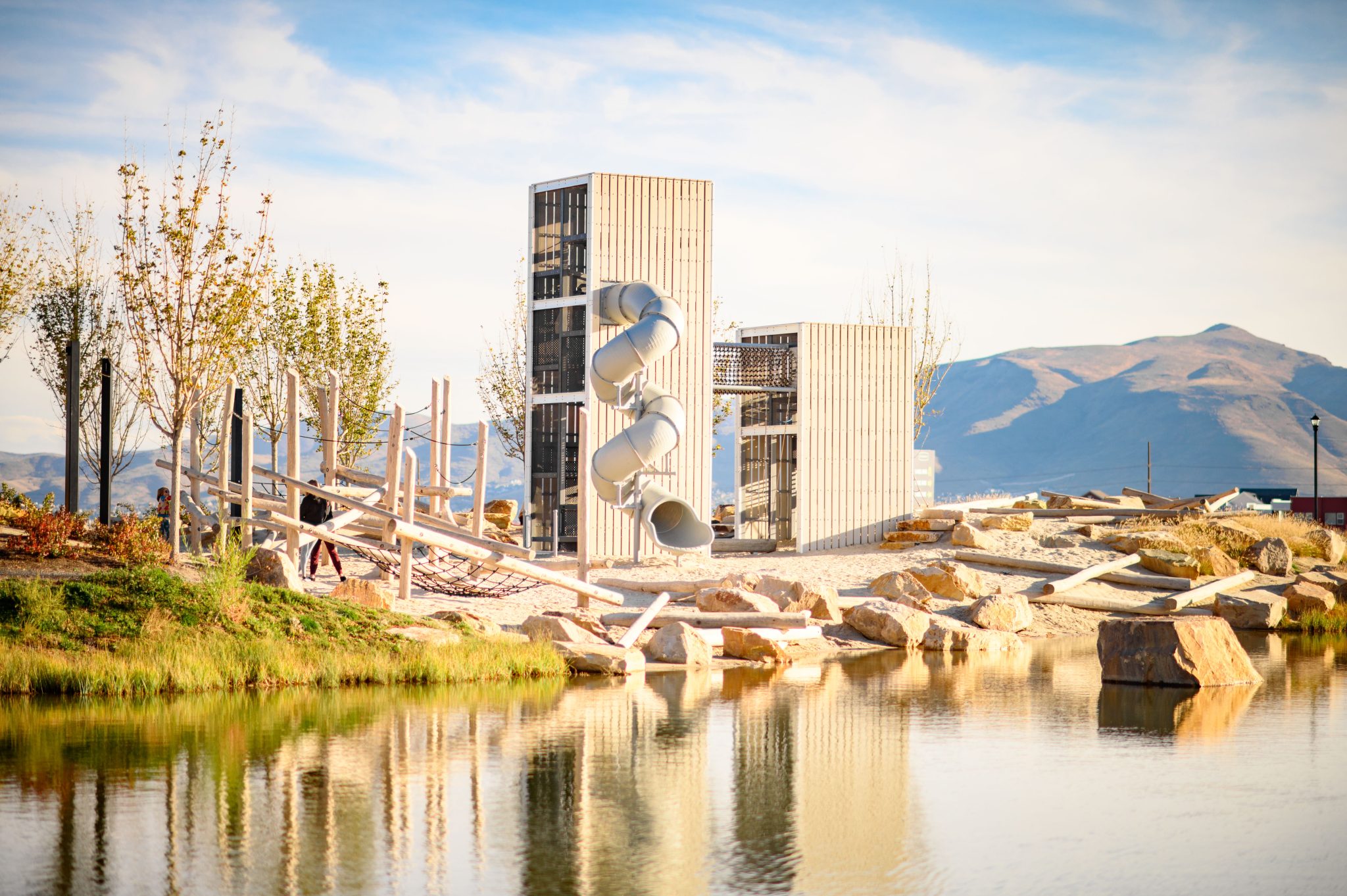 The Watercourse is filling, which is quite thrilling - Daybreak Utah Homes